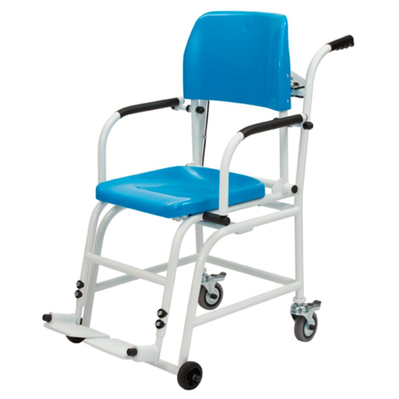 Sit on Chair Scales for elderly and infirm patients.