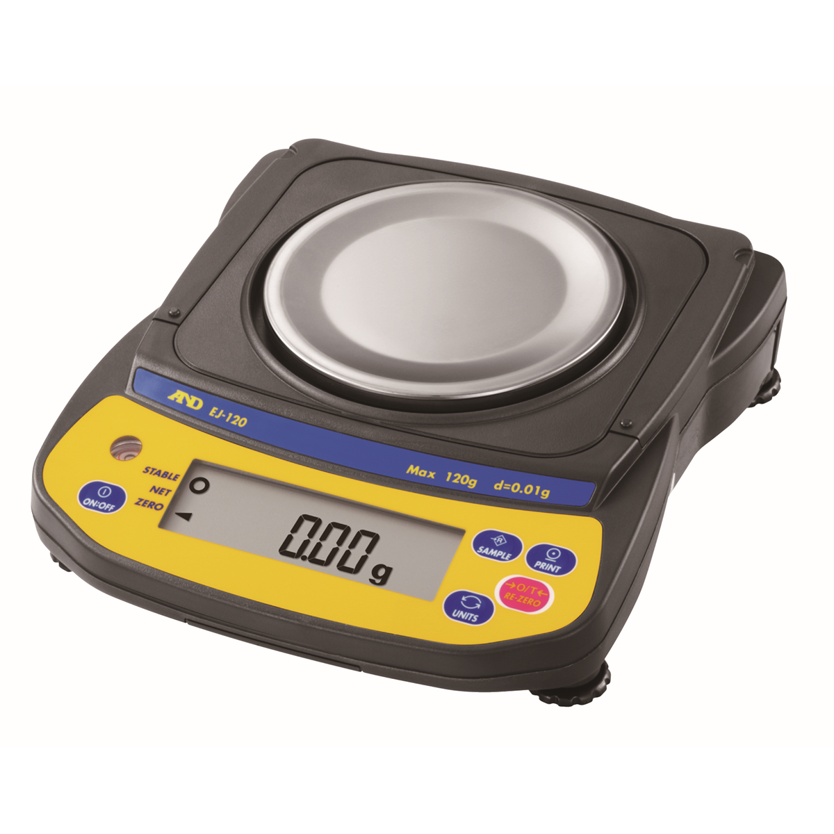 A&D EJ-123 Compact Balance | 120g capacity and 1mg accuracy