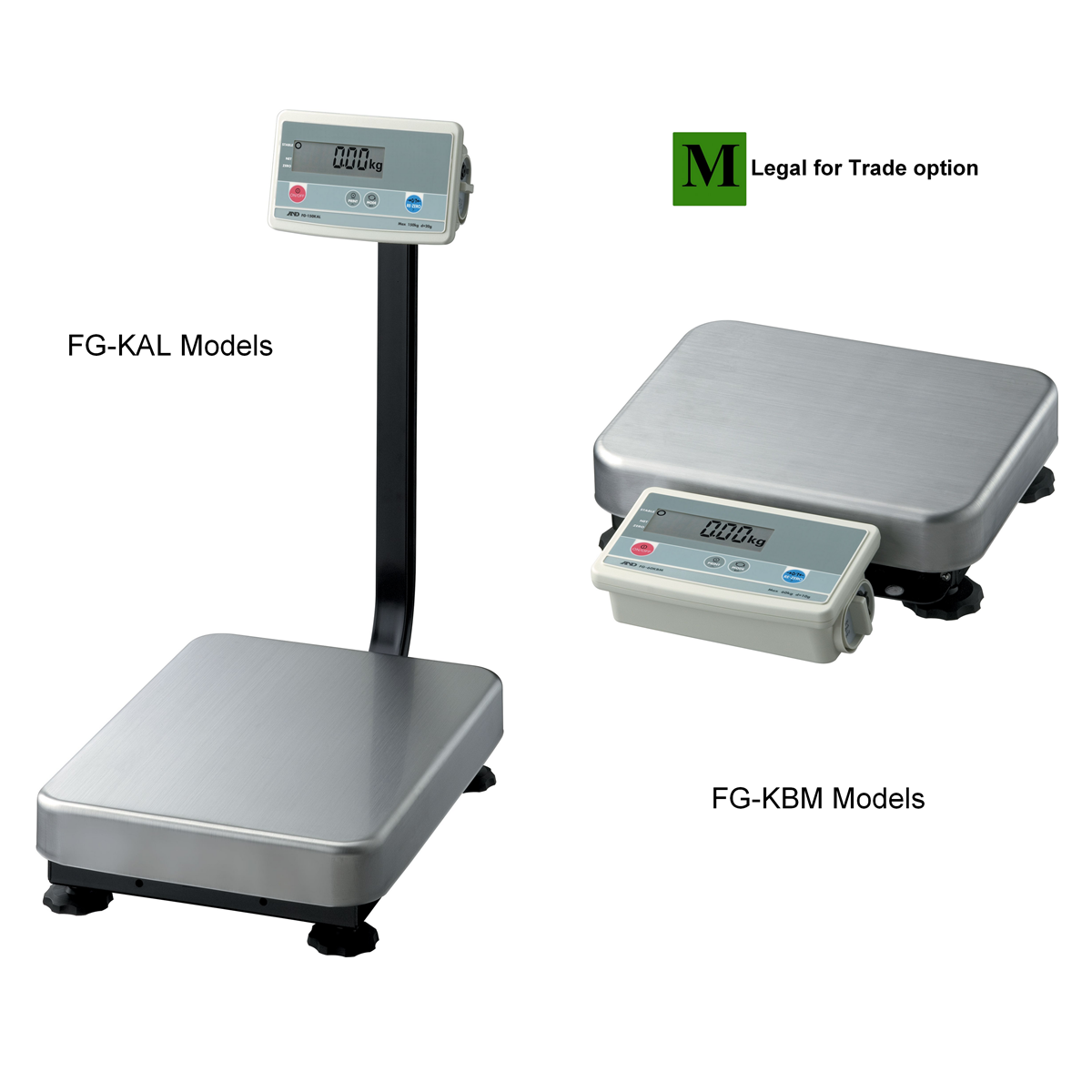 A&D FG Series Bench Scales | Robust Factory Warehouse Weighing