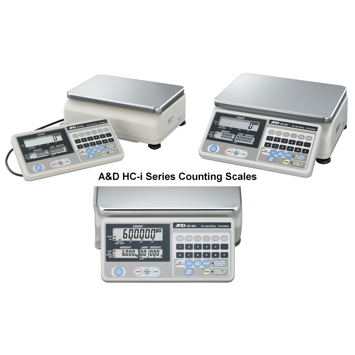 A&D HC-i Counting Scales | Oakleyweigh