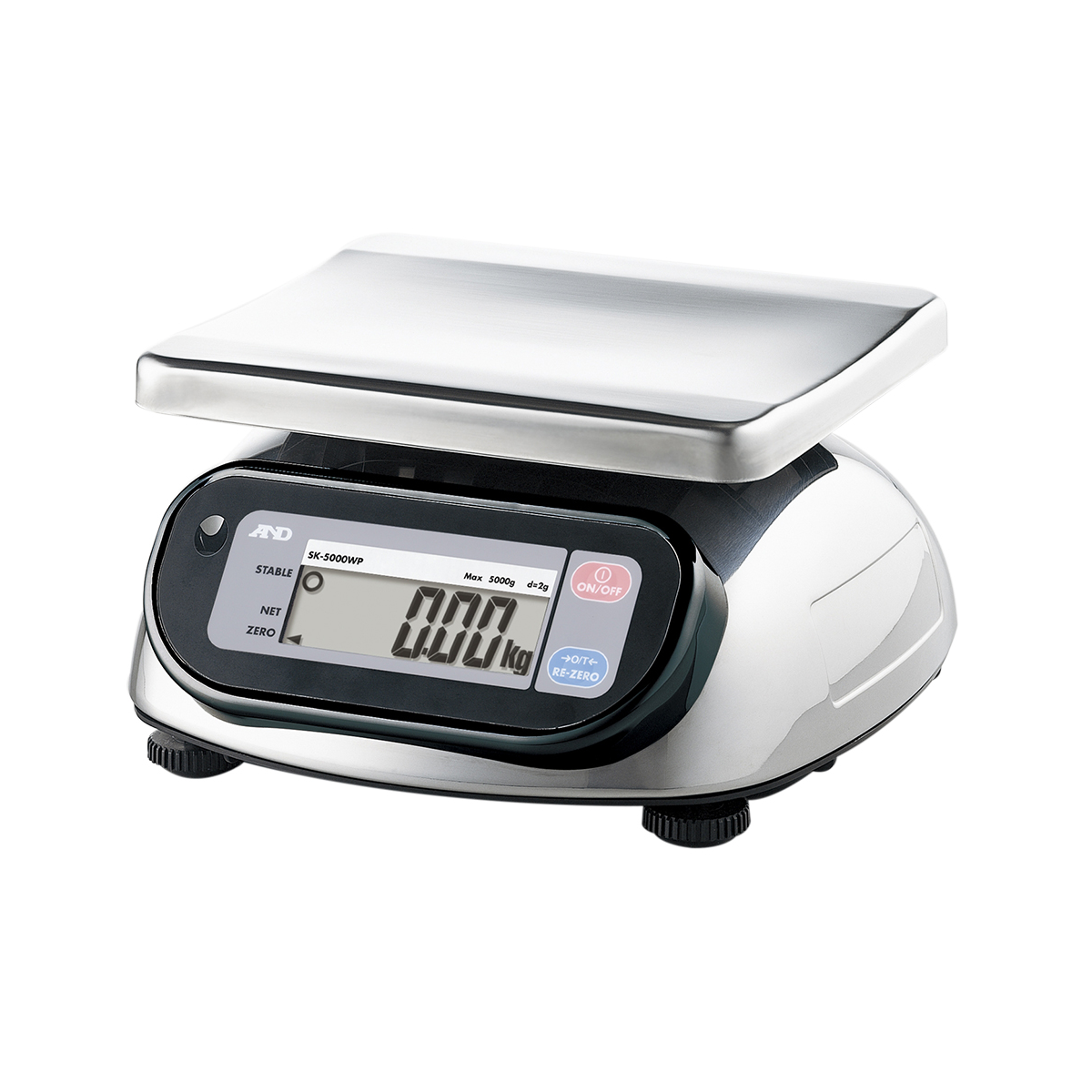 A&D SK-1000WP-EC Water and dust proof scale rated to IP65 standard.