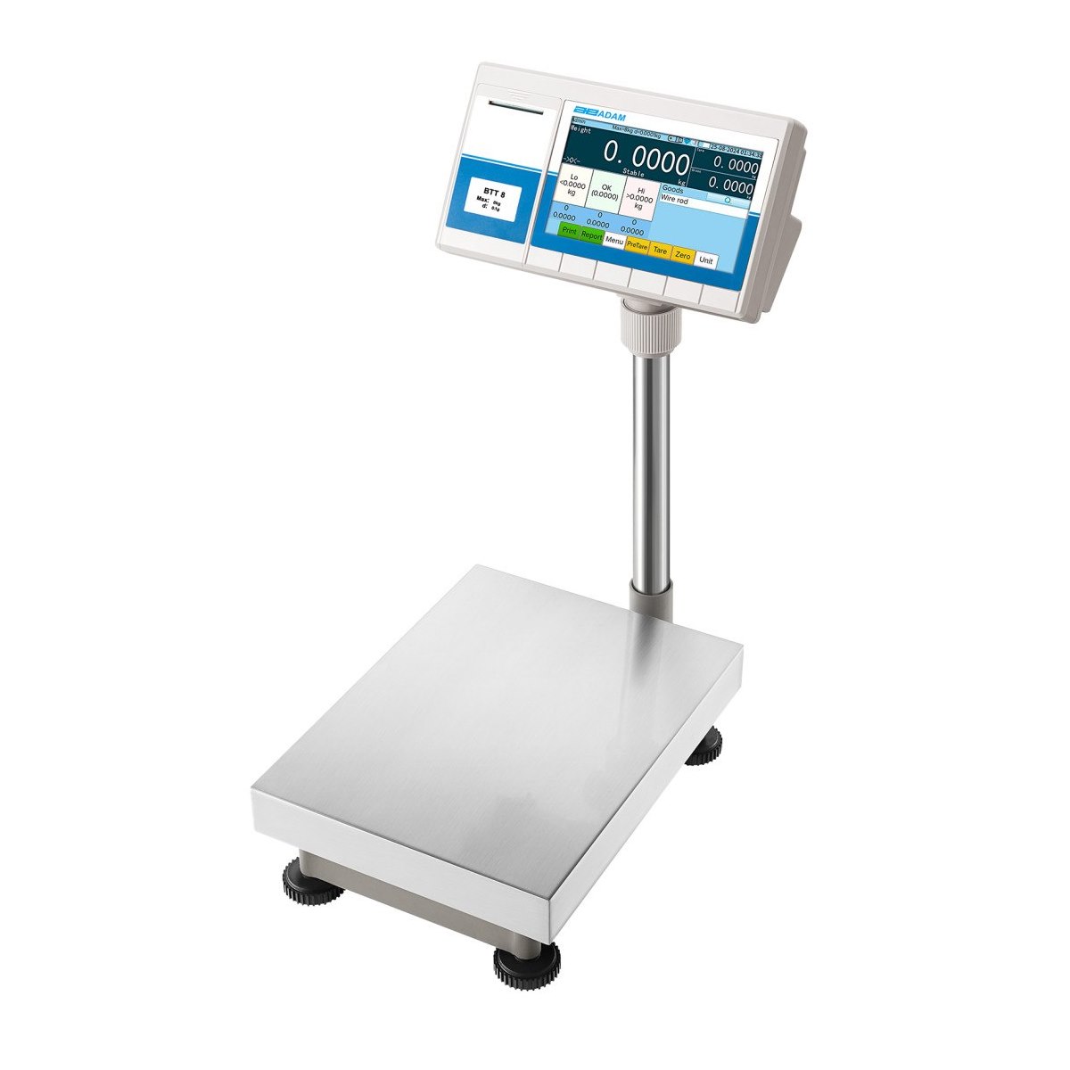 Adam BTT 150 Label Printing Scales (150kg x 10g) | Oakleyweigh