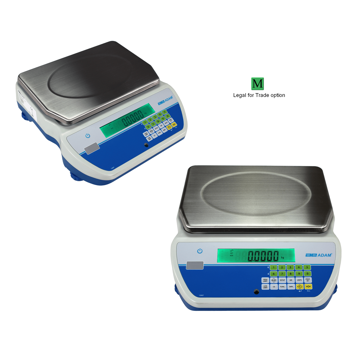Adam Cruiser CKT Bench Checkweighing Scale | Colour Change Screen