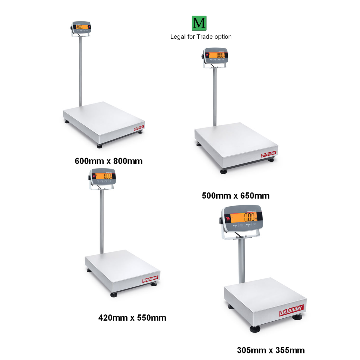 Ohaus Defender 3000 Bench Scales Weighing, Checkweighing, Counting ...