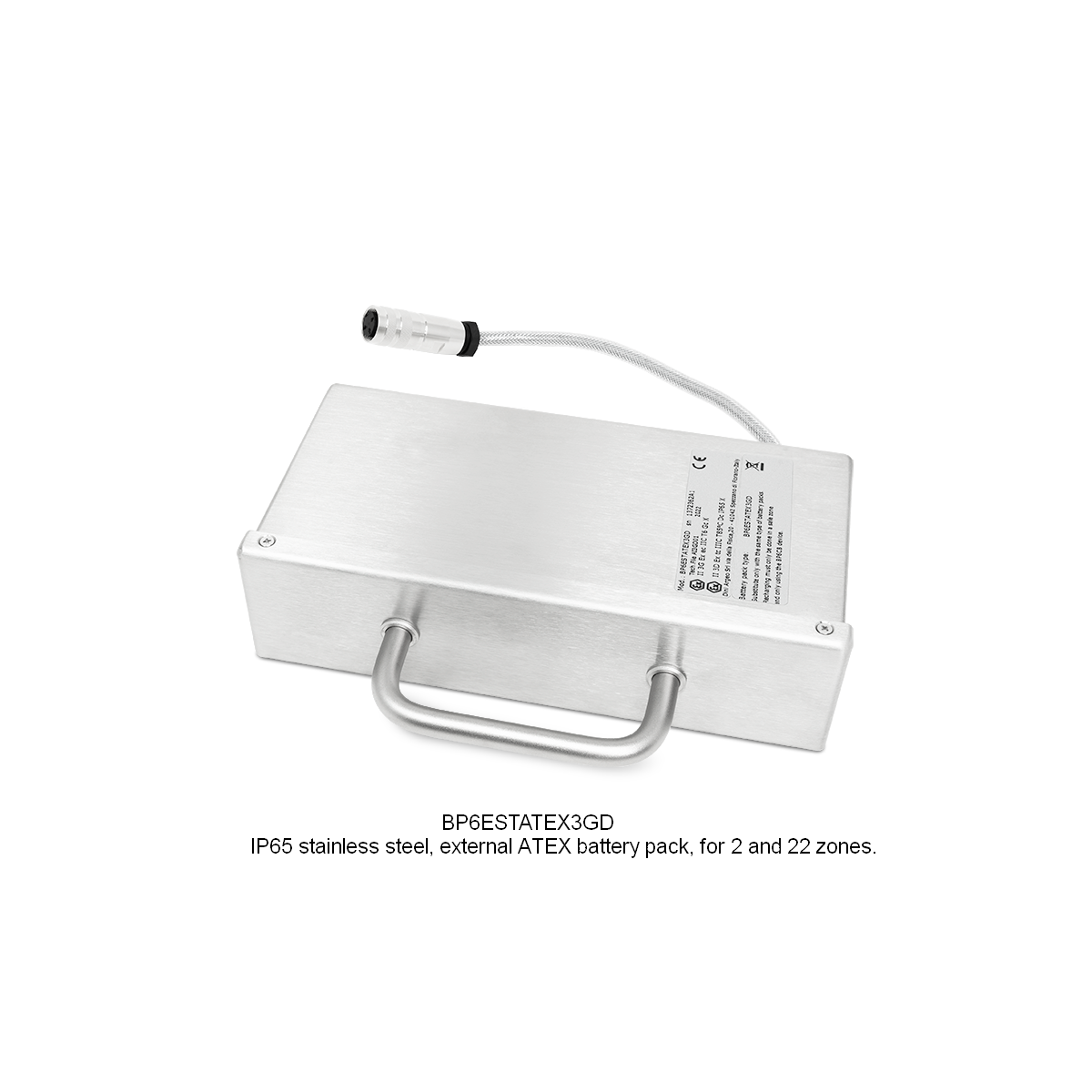 Dini Argeo TPWI-PRO "EX" 3GD Atex Pallet Truck Scale (ZONES 2 & 22)