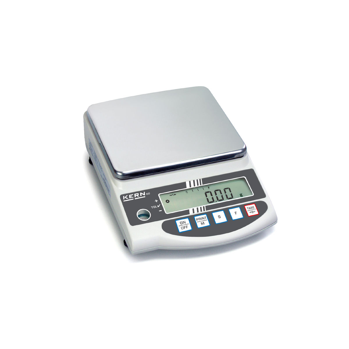 Percentage determination, checkweigh within pre-set limits, counting.