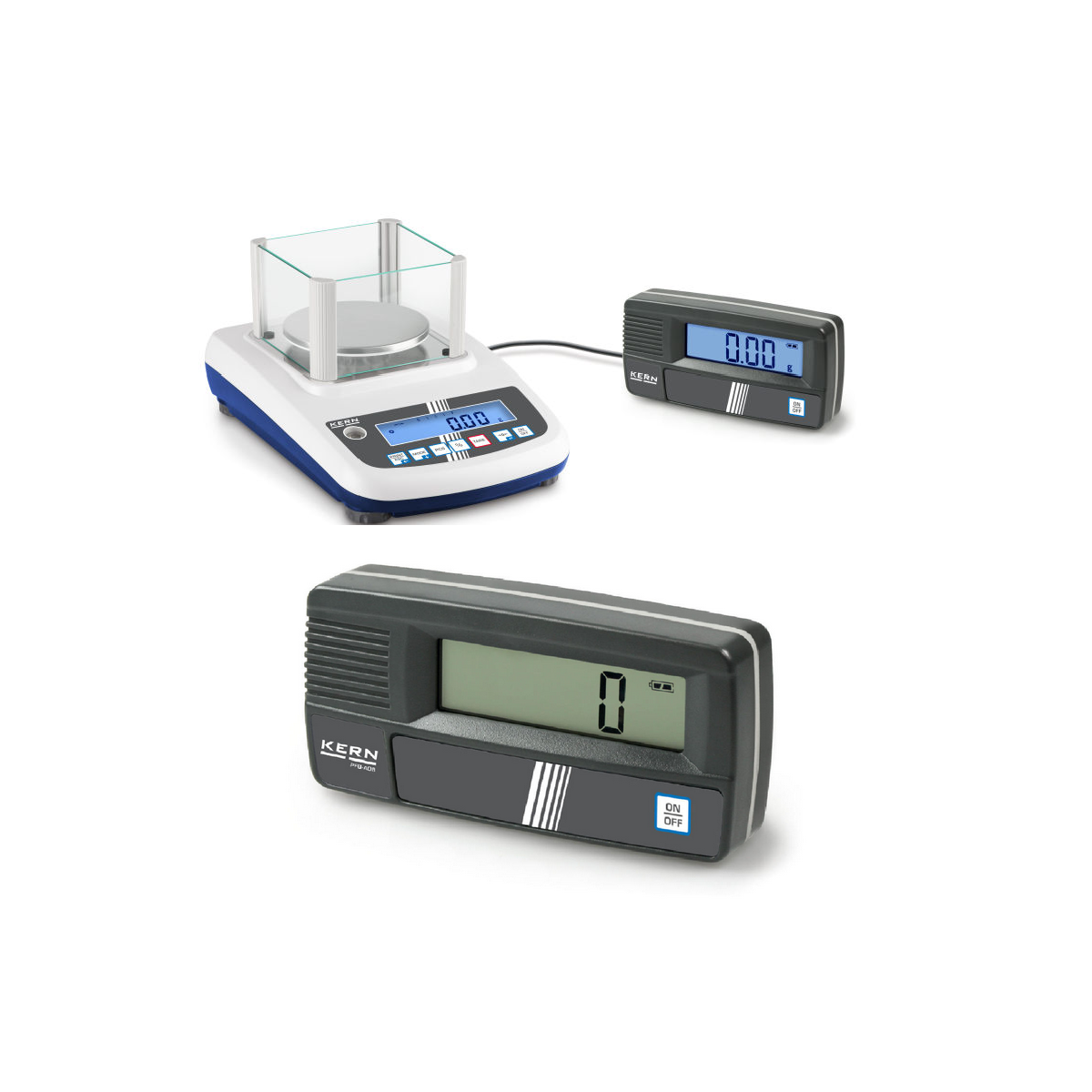 Compact Economic Laboratory Balance with bargraph weight range display