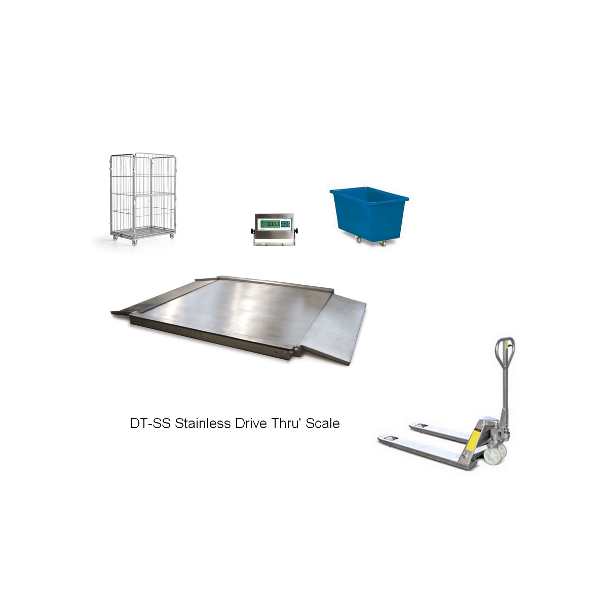 Marsden DT-SS Stainless Steel Drive Through Scale IP65 | Oakleyweigh