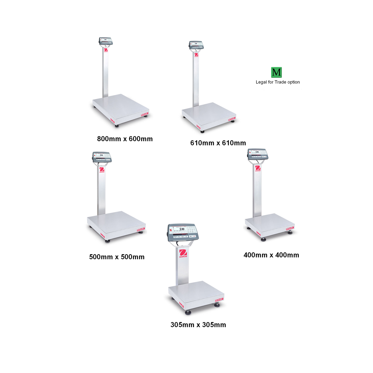 Ohaus Defender 5000 Standard Scales, multiple applications. | Oakleyweigh
