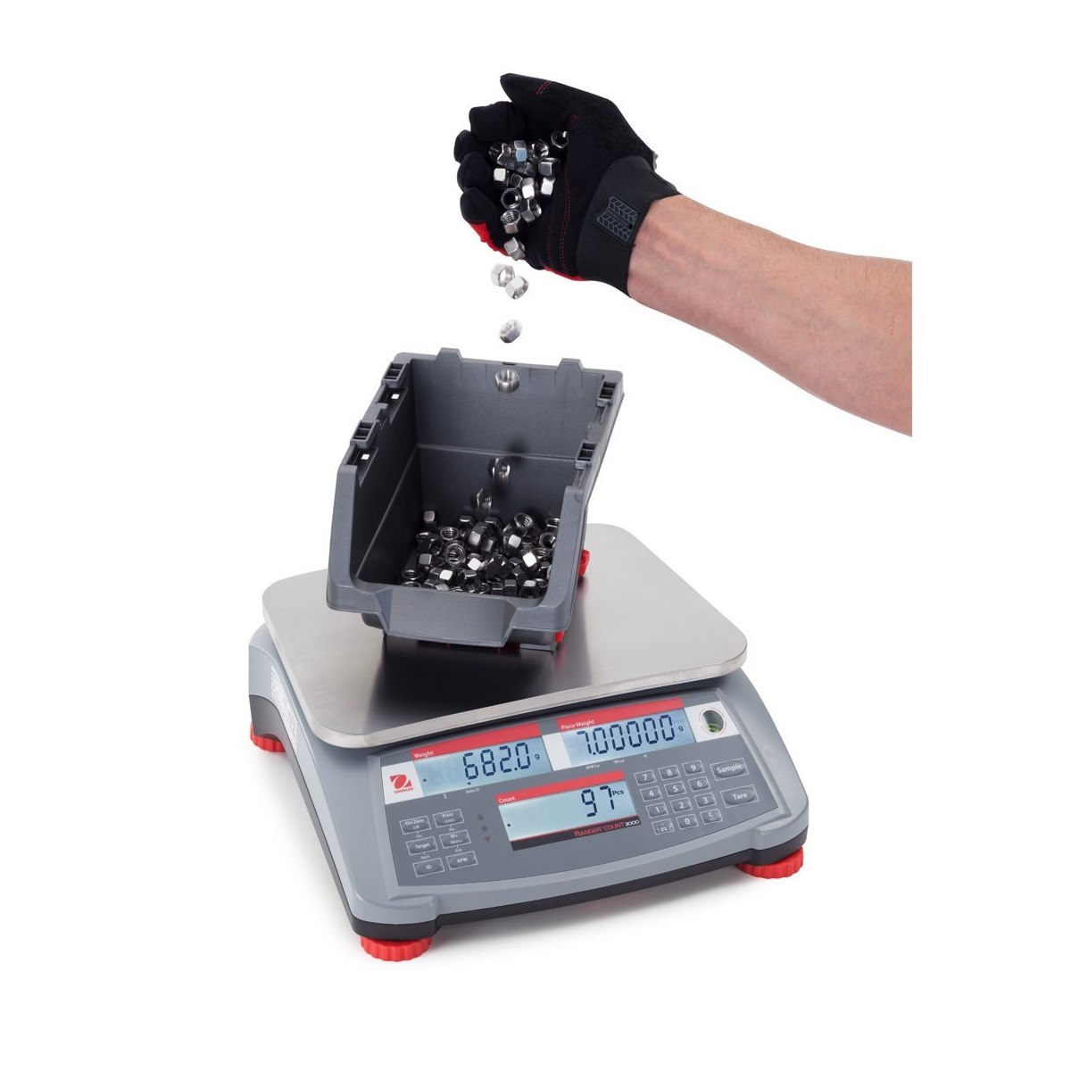 Ohaus Ranger 3000 Counting Scale | High accuracy Counting Parts ...