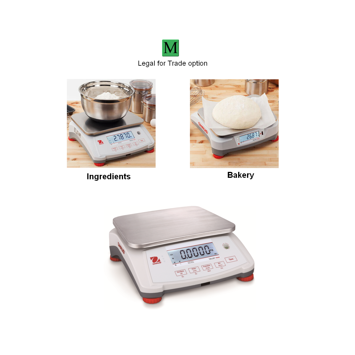 Ohaus Valor 7000 Compact Bench Scale. Discounted best prices. | Oakleyweigh