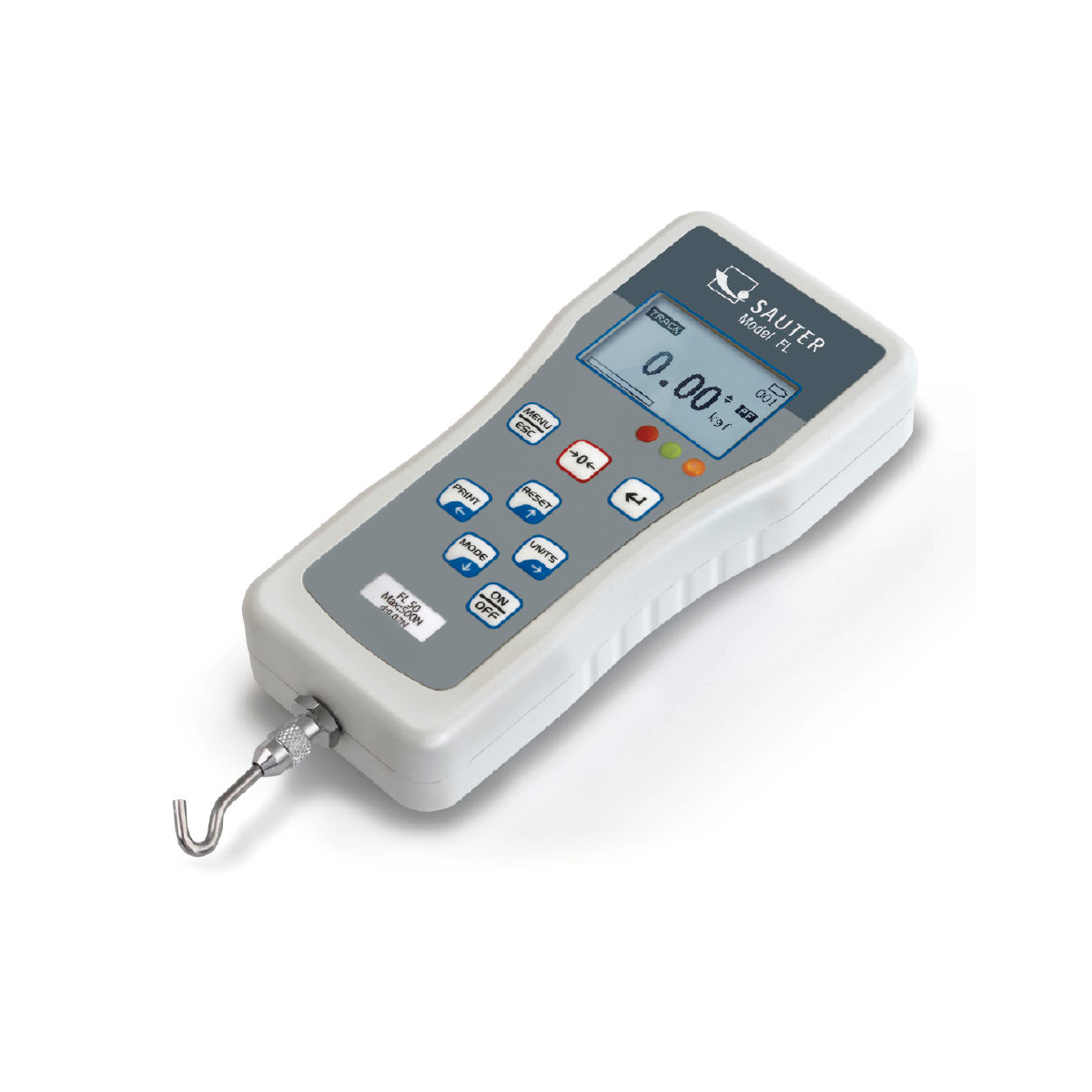 Affordable Force measuring instrument with graphic assisted display.