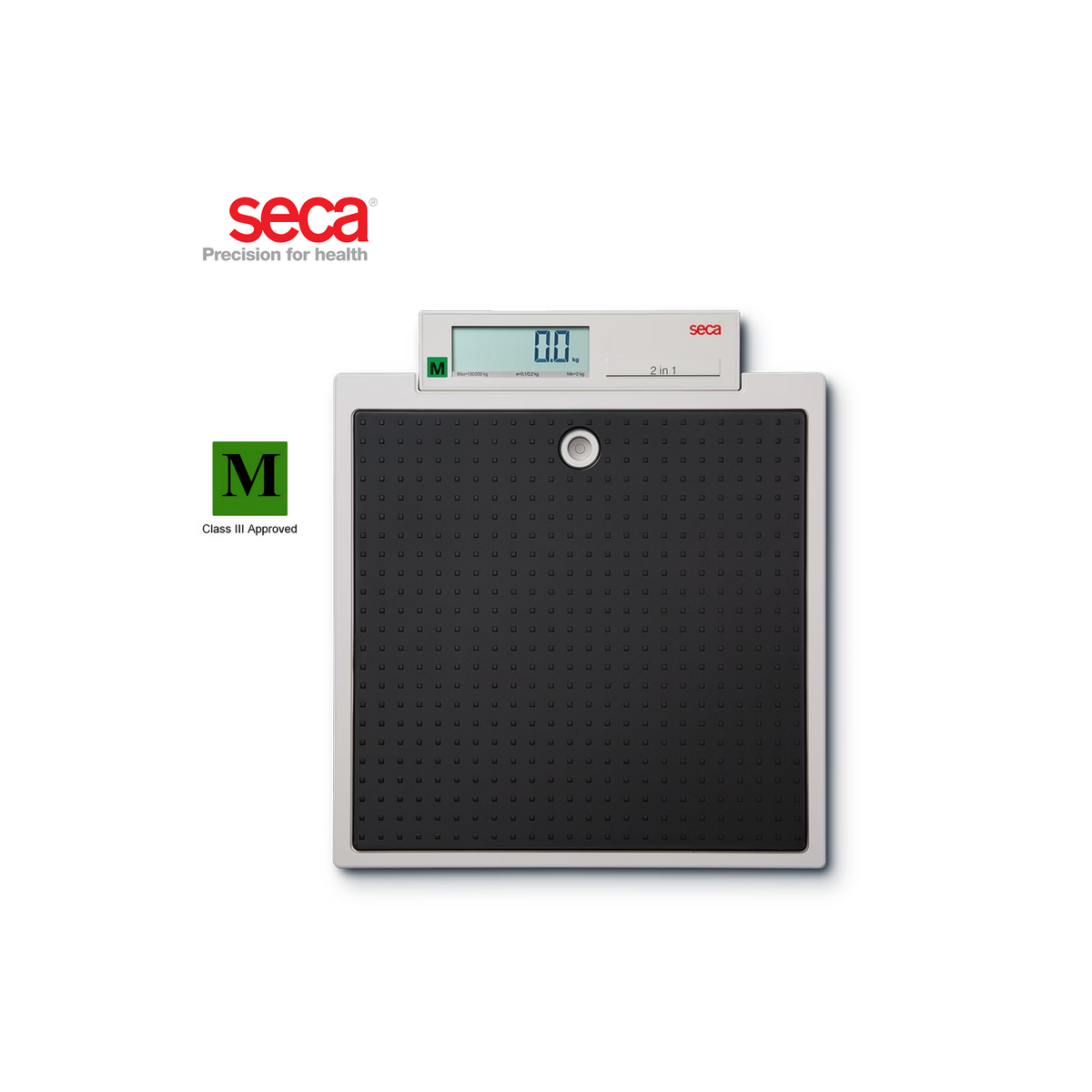 Seca 877 Flat Scale. Mother+child function to weigh toddlers | Oakleyweigh