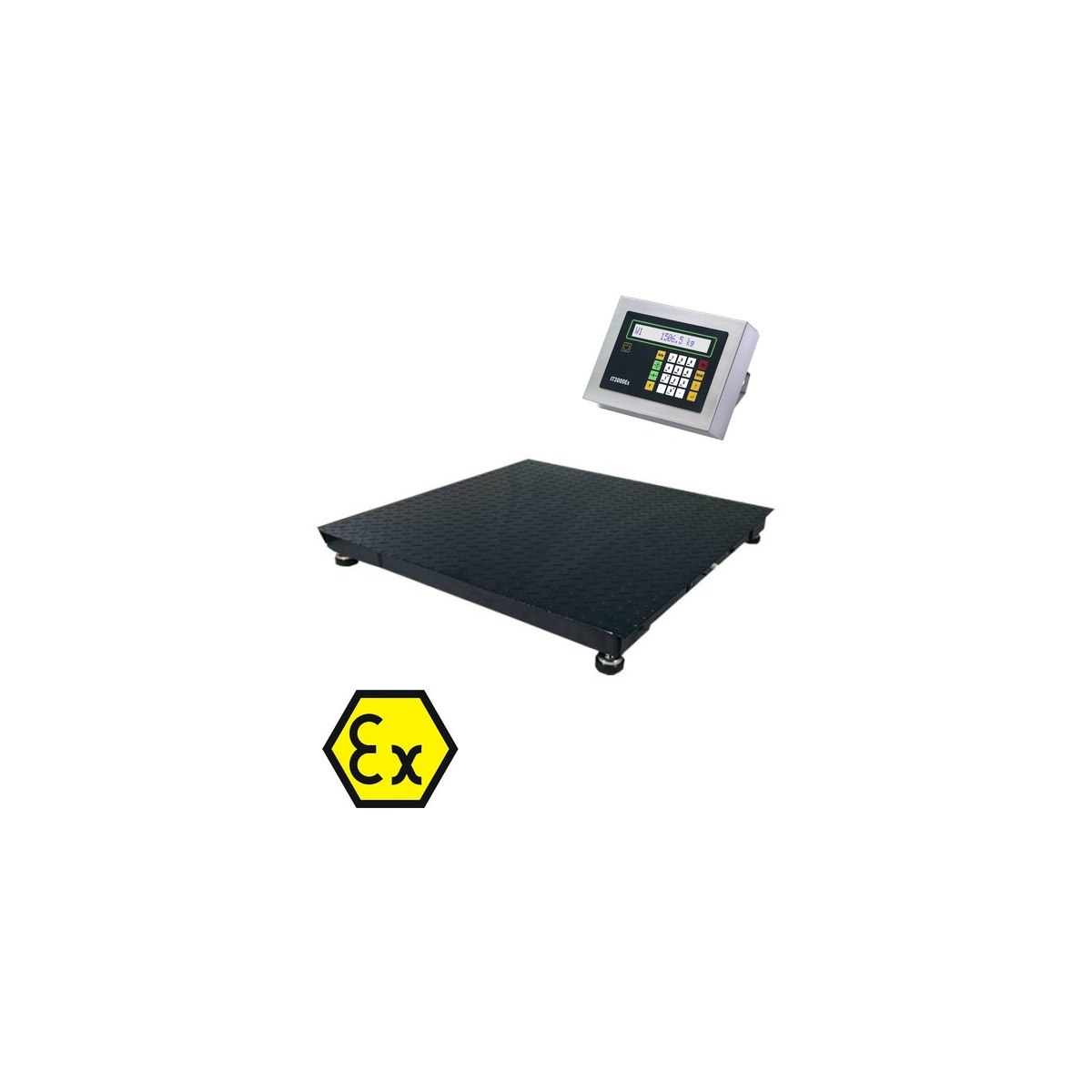 Systec IT1 EX2/22 Intrinsically Safe Floor Scale ATEX Rated | Oakleyweigh