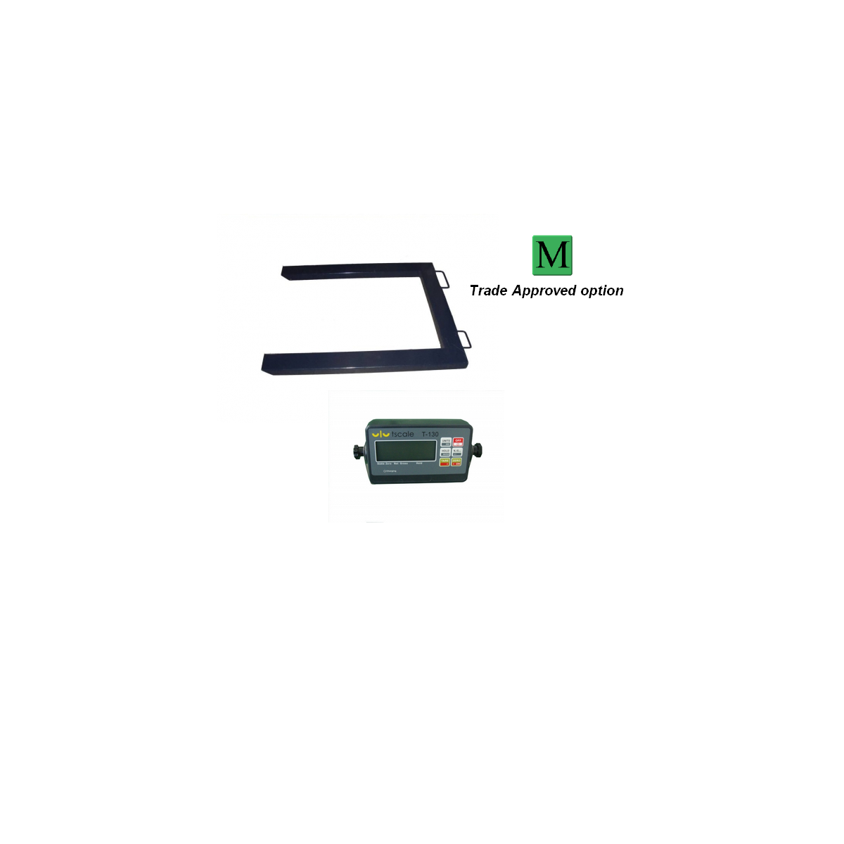 Turier CSU U Shape Pallet Scale with Indicator | Oakleyweigh