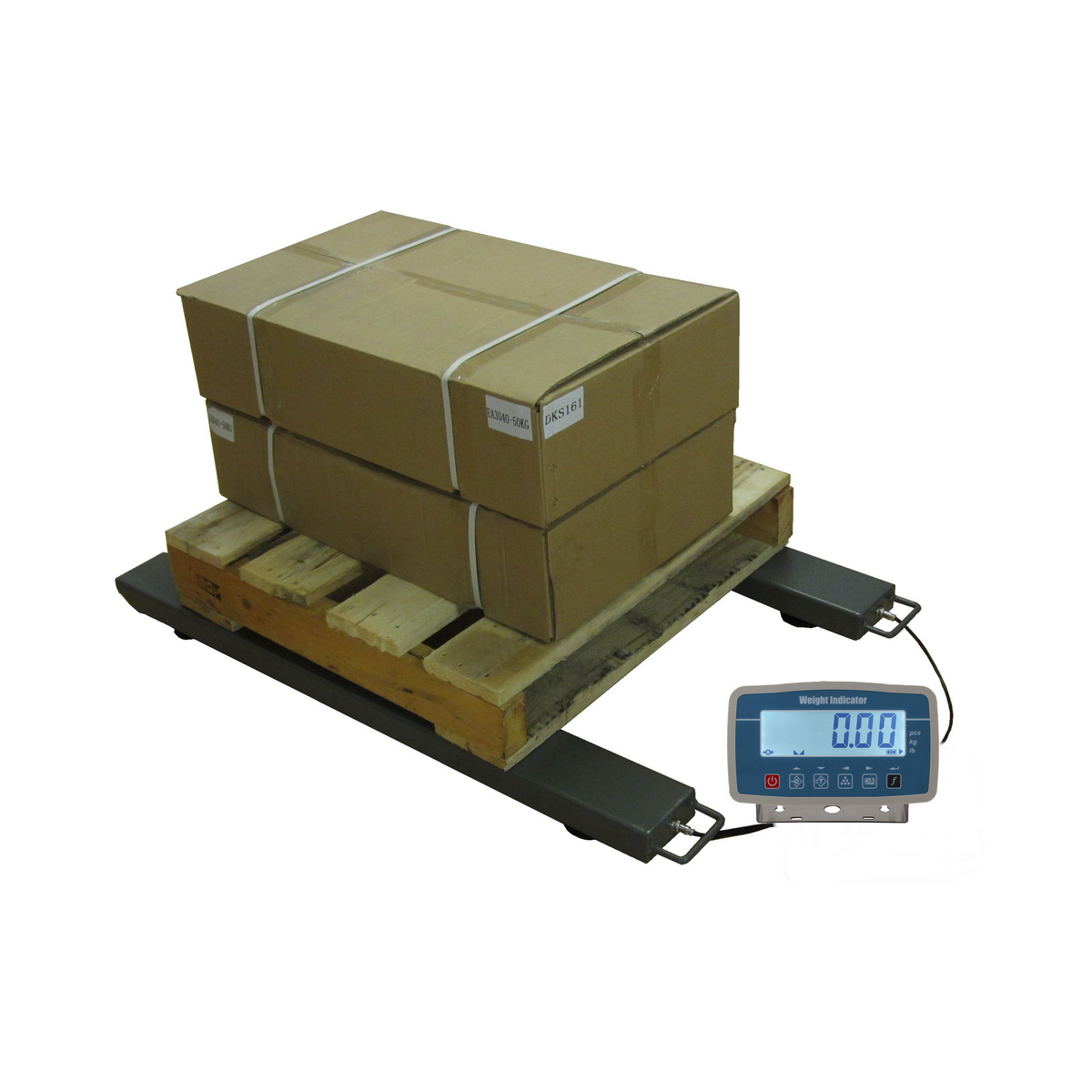 WB-M Weigh Beams. Low cost portable floor pallet scales. | Oakleyweigh